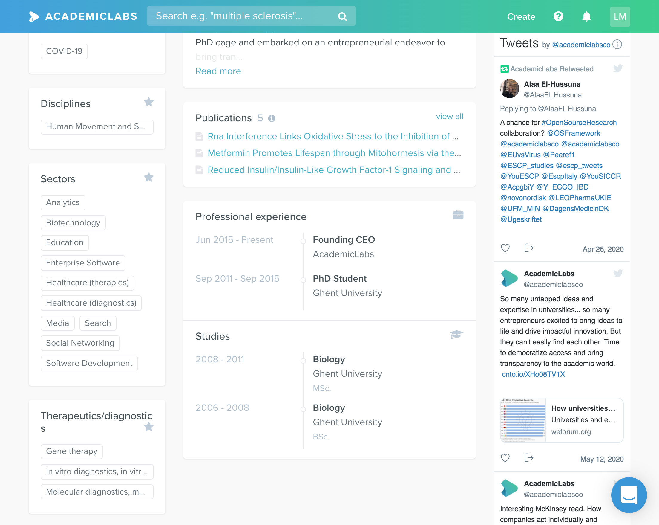 AcademicLabs | Tools for Academic Research | KausalFlow