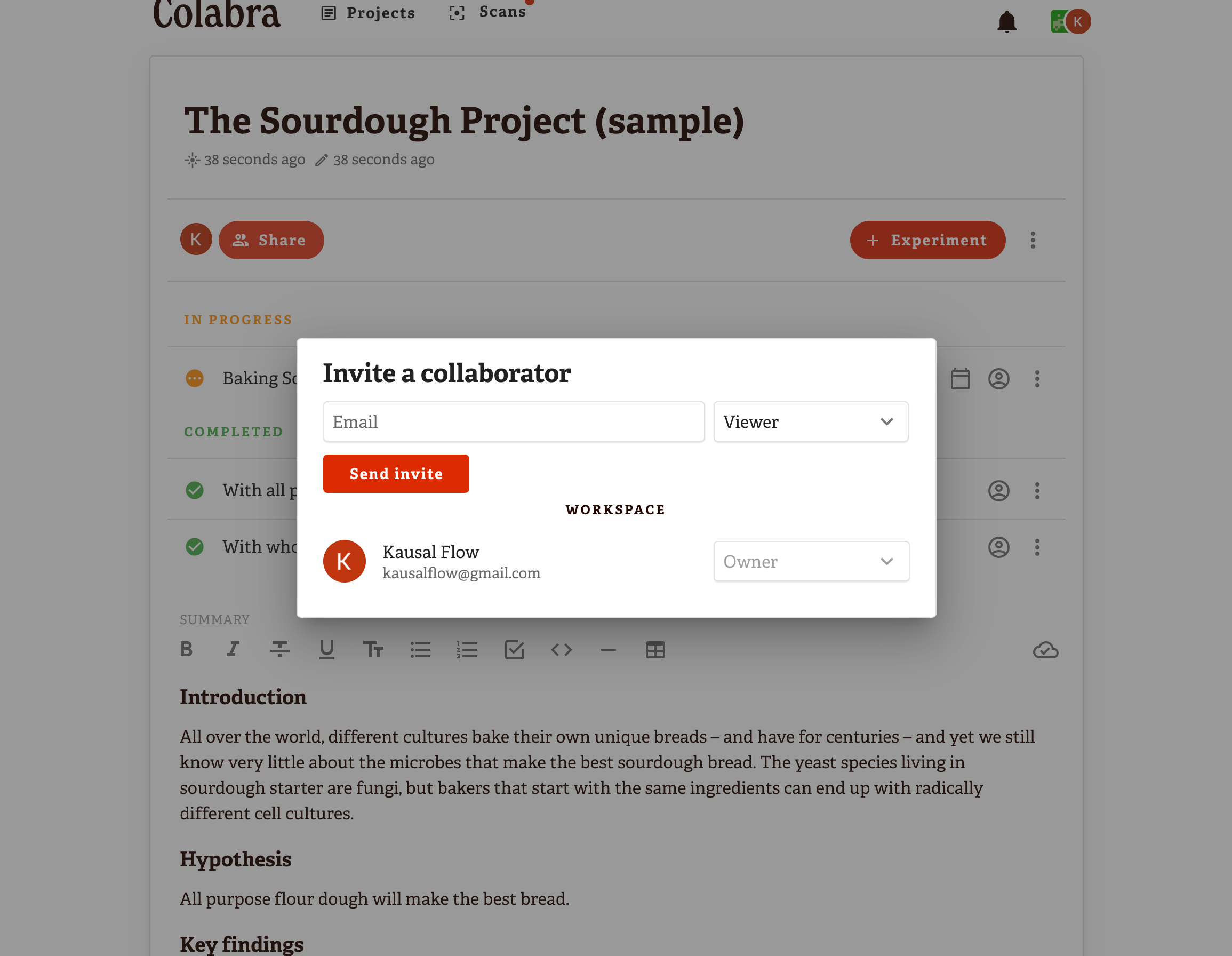 Colabra | Tools for Academic Research | KausalFlow