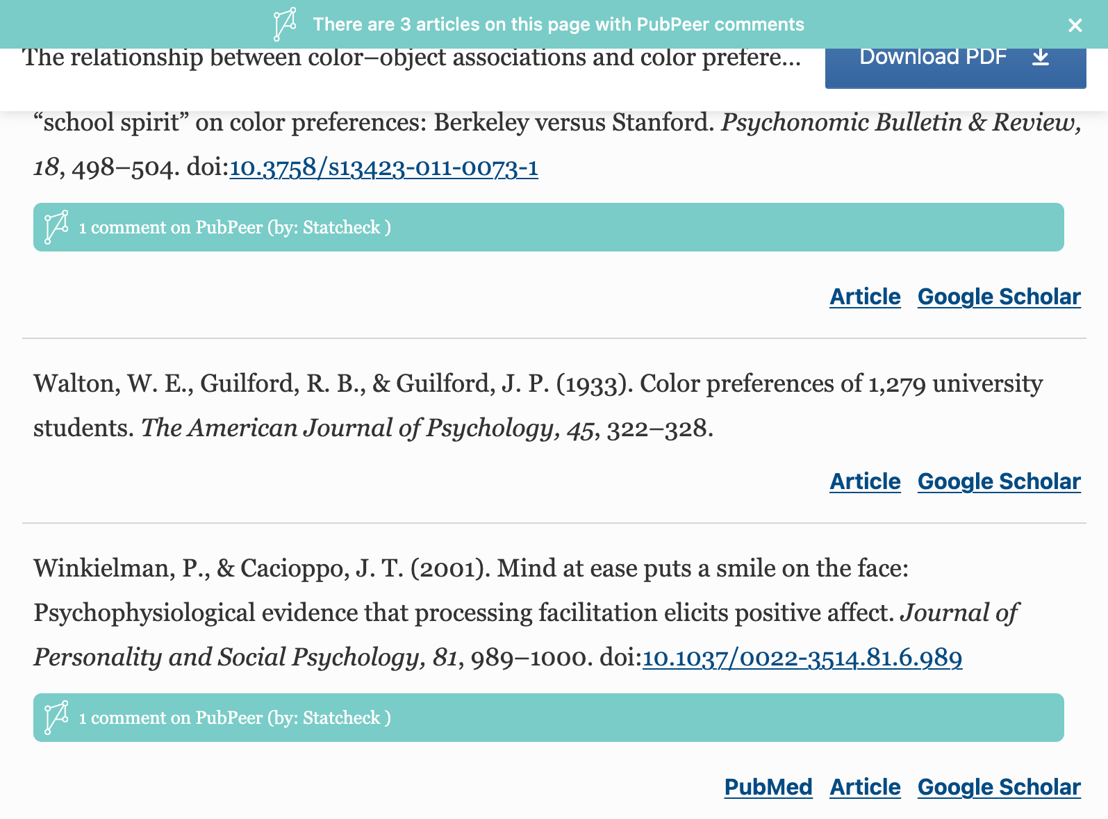 PubPeer | Tools for Academic Research | KausalFlow